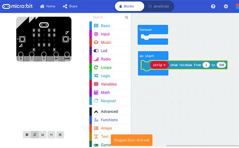 Neopixel Errors Are Not Clear · Issue 1796 · Microsoftpxt Microbit