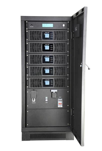 Lcd Display Power Modular Ups System Data Center Modular Ups 30 300kva
