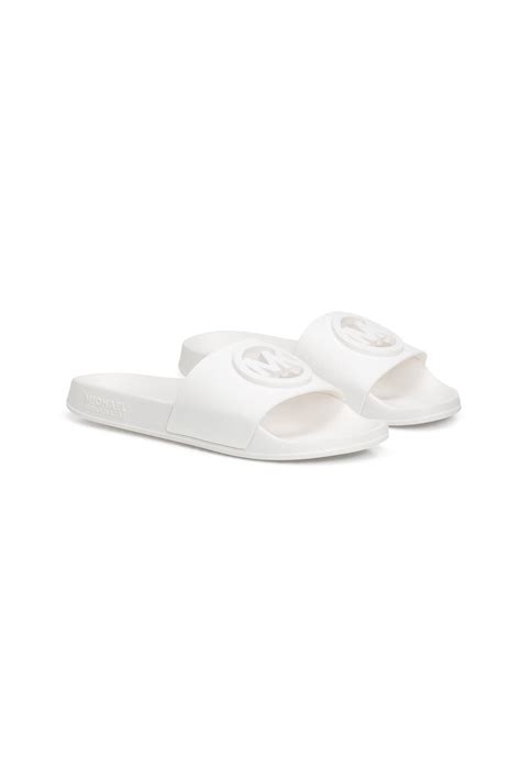Michael Michael Kors Slides Gilmore Weiß Günstig Online Kaufen