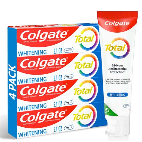 Colgate Total Whitening Toothpaste 5 1 Ounces Mint