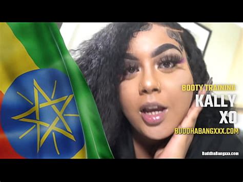 BuddhaBangxxx Com Presents Big Booty Anal Training Ethiopian Booty Kally XO Sex Machine