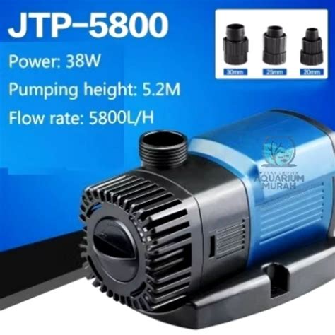 Jual Pompa Celup Kolam Air Terjun Low Watt Sunsun JTP 16000 Pro Series JTP 5800 Pro Shopee