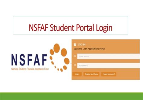 Nsfaf Student Portal Login 2025 Application Status Nsfaf Portal Login
