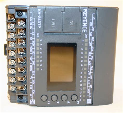 Used Keyence Kv 24dtp Programmable Logic Controller Plc Base Unit