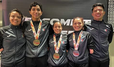 Dos Oros Y Una Plata Para El Parataekwondo Nacional En El Grand Prix De