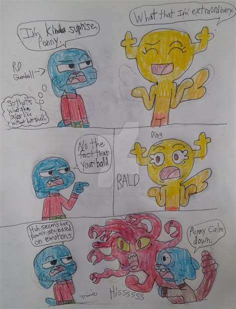 Rd Gumball Meets Penny By Tobiisabunny On Deviantart