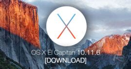 Download OS X El Capitan 10 11 6 Final Version Released Redmond Pie