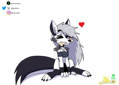 Loona With Bone  Animation By Lordshrekzilla20 On Deviantart