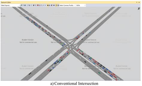 Simulated Results For Queue Length Of Conventional And Dlt Intersections Download Scientific