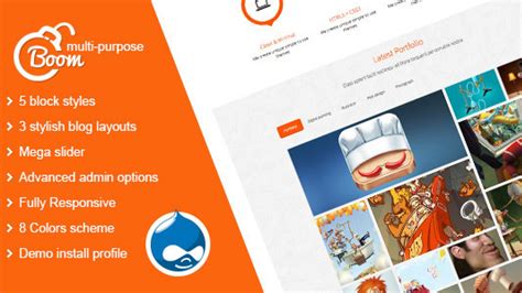 Boom Unleashing Versatility With Stylelib S Multi Purpose Drupal Theme