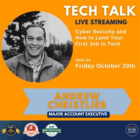 The Tech Academy On Linkedin In Person Tech Talks Are Back Join Us Friday October 20th At Our