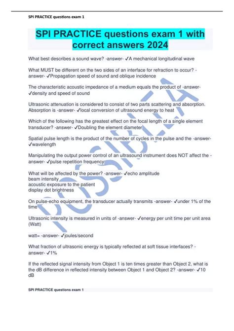 Spi Practice Questions Exam 1 With Correct Answers 2024 Spi Stuvia Us