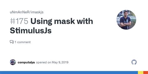 using mask with stimulusjs · issue 175 · unmanner imaskjs · github