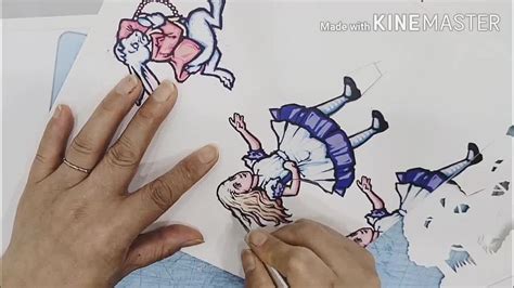 다래가 만드는 이상한 나라의 엘리스 팝업북 네이버 Tv