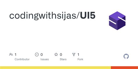 Github Codingwithsijasui5