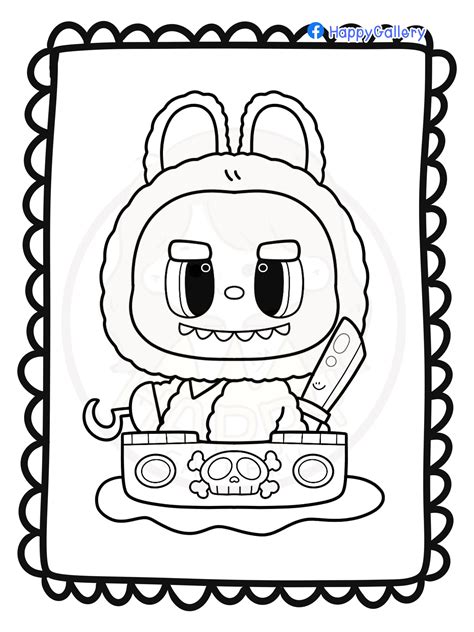 แจกภาพระบายสีลาบูบู้ การค้นหาใน Lemon8