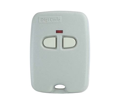 Digi Code DC MHz Button Keychain Remote Control