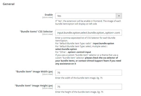 Magento 2 Bundle Items Image Popup Expandcollapse Ulmod