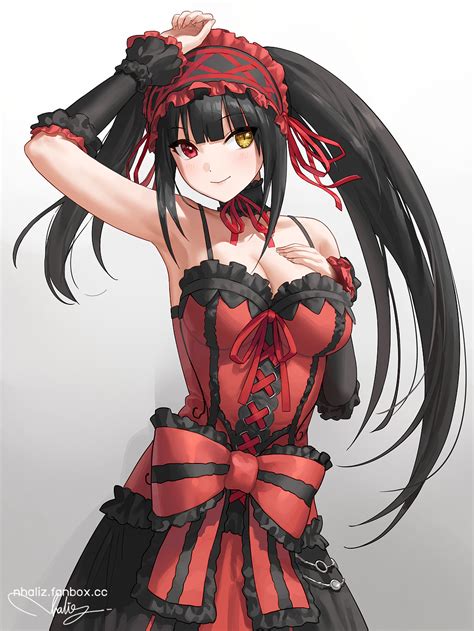 Tokisaki Kurumi Date A Live Drawn By Nhaliz Danbooru