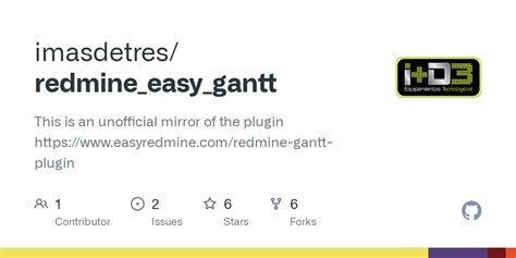 Github Imasdetresredmineeasygantt This Is An Unofficial Mirror Of