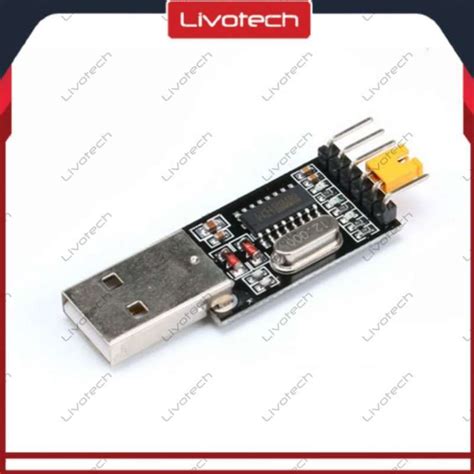 Jual Usb To Ttl Ch340 Module Ch340g Serial Converter Uart 3 3v 5v Modul Di Seller Livotech