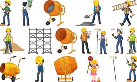 Construction Worker Clipart Vector Art Icons And Graphics For Free