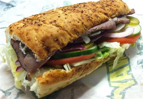 Subway Roast Beef Carbs At Alana Mcgovern Blog