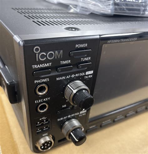 Second Hand Icom Ic Hf Sdr Transceiver Radioworld Uk
