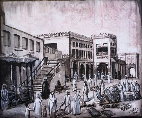 حسن بوجسوم فنان تشكيلي قطري