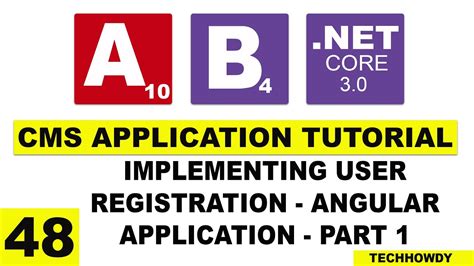 implementing user registration in angular application angular 10