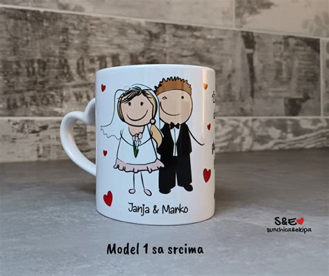 Šalica Mladenci Chicart Studio