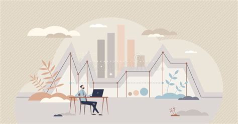 Data Analysis And Information Research With Stock Diagram Tiny Person