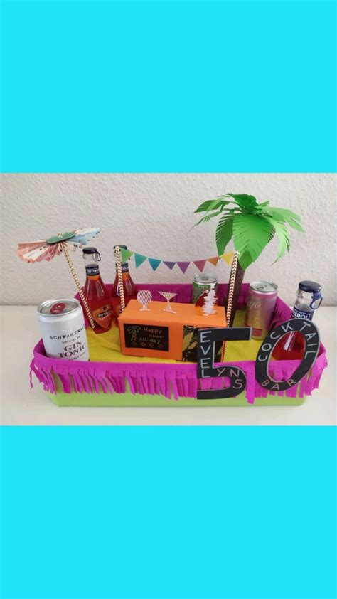 Geldgeschenk Cocktailbar Cocktail Cake Cocktails Gin