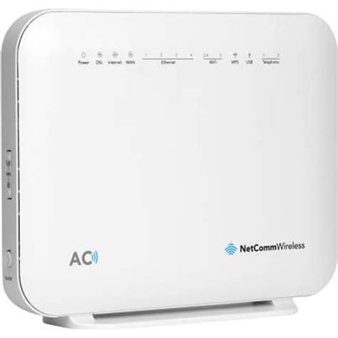Netcomm Nf18acv Ac1600 Vdsl2 Adsl2 Modem Router With Voip