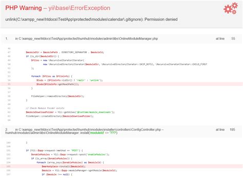 Ziparchiveextractto Permission Denied · Issue 3135 · Humhub