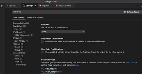 Windows Why Is VS Code Adding Many Blank Lines At The End Of All My Files Stack Overflow