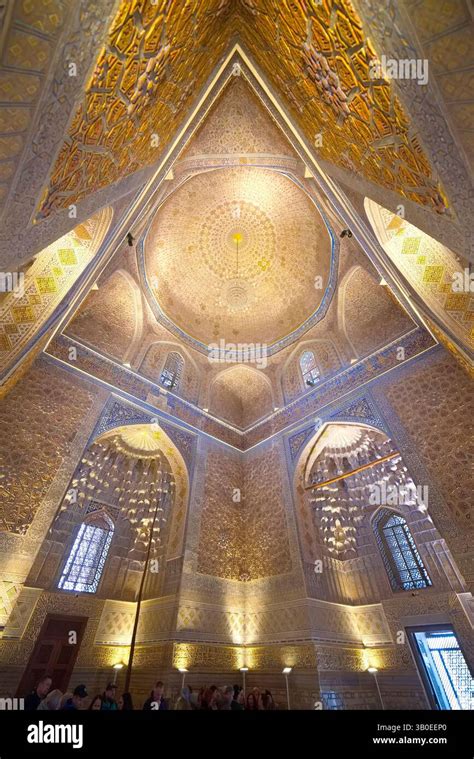 Amir Temur Mausoleum Gur Samarkand Uzbekistan March 26 2025 The