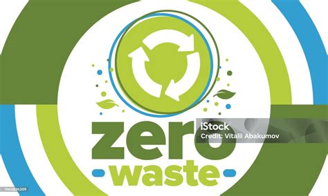 제로 웨이스트 생태 포스터 거절하고 줄이십시오 재사용 및 재활용 환경을 위한 녹색 1월 친환경 라이프스타일 지구를 구하세요 플라스틱이없고 에코 백 만 있습니다 벡터 그림 0