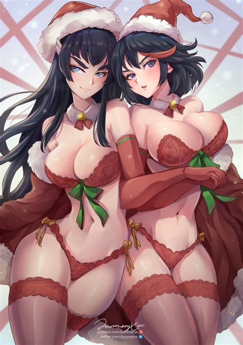rule 34 2girls arm gloves artist signature bare shoulders bell big