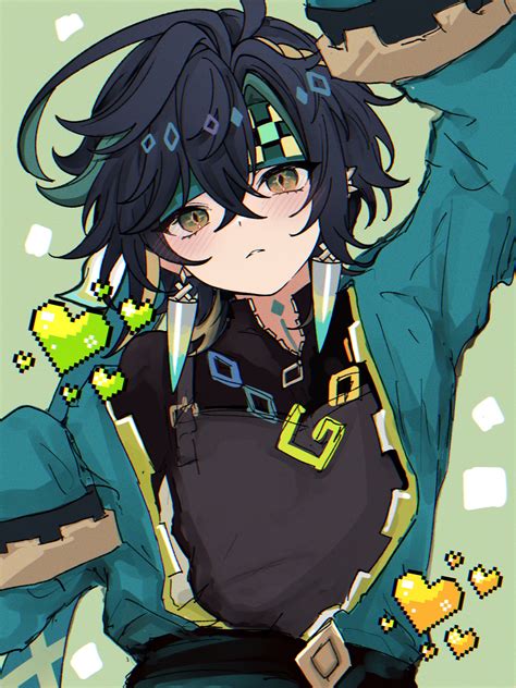 Kinich Genshin Impact Drawn By Yukimi Daifuku Danbooru