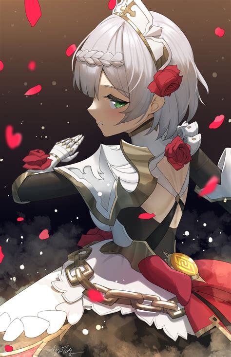 Noelle Genshin Impact Drawn By Aquilar Danbooru