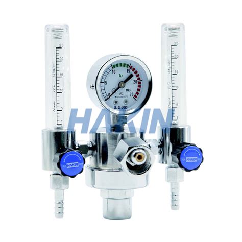 Wholesale Argon Regulator With Double Flow Meters Manufacturer And Supplier Hakin