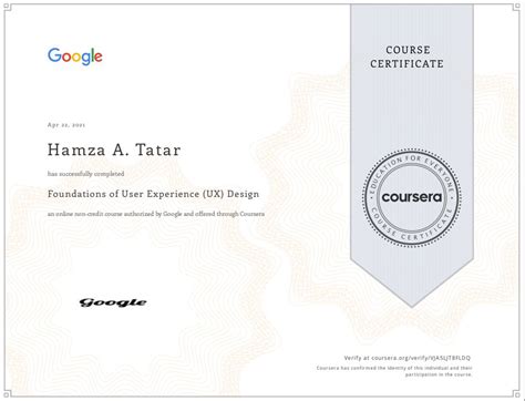 User Experience Ux Design Google Coursera