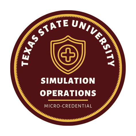 Simulation Operations Credly