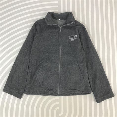 Vintage Toyota Racing Fleece Zipper Jacket Etsy