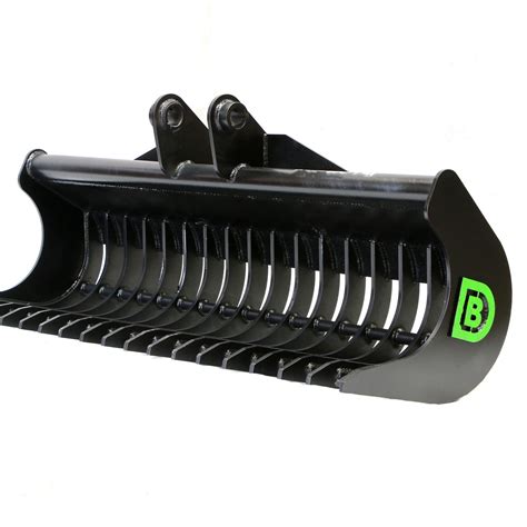 Komatsu Pc75 60 1500mm General Purpose Rake Bucket 75mm Gaps For
