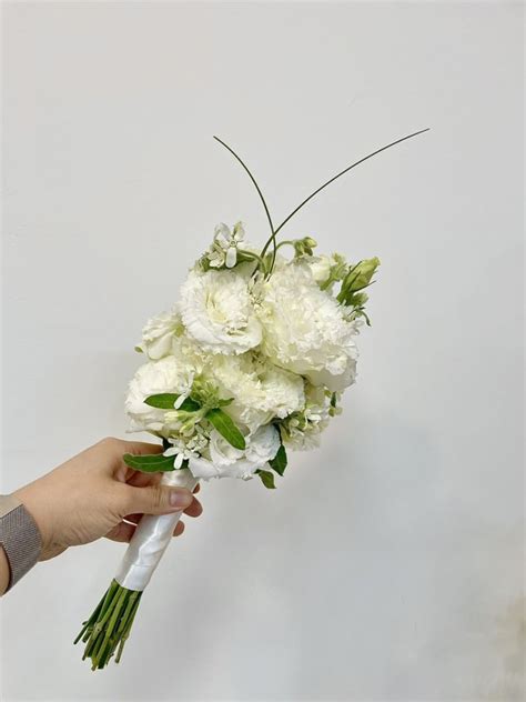 웨딩 본식 부케 리시안셔스 꽃말 색깔별 의미 네이버 블로그