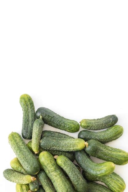 Premium Photo Fresh Cucumber Background Green Cucumbers