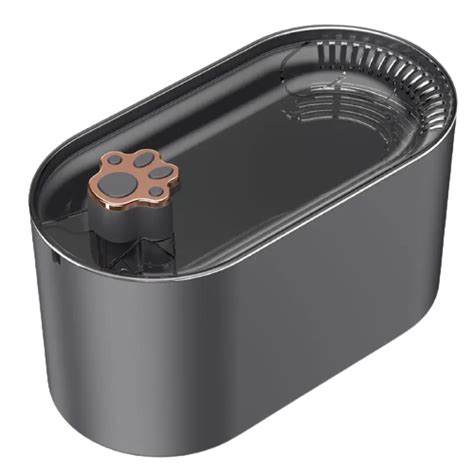 Автоматичен диспенсър за вода тип фонтан за котки и кучета ултра тих Led осветление система