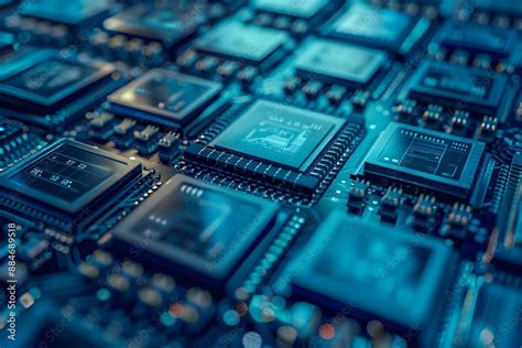 Microscopic Marvels Detailed Hd Views Of Semiconductor Chips And